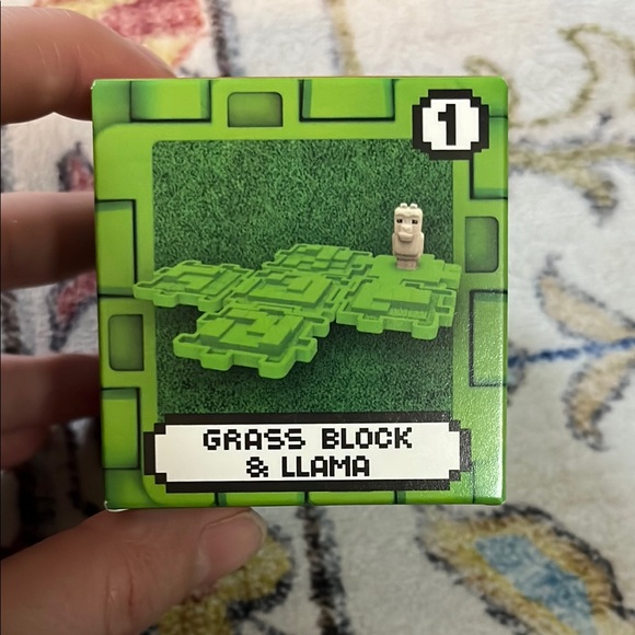 McDonald's | Toys | Mcdonalds Minecraft Movie Grass Block Llama Toy ...